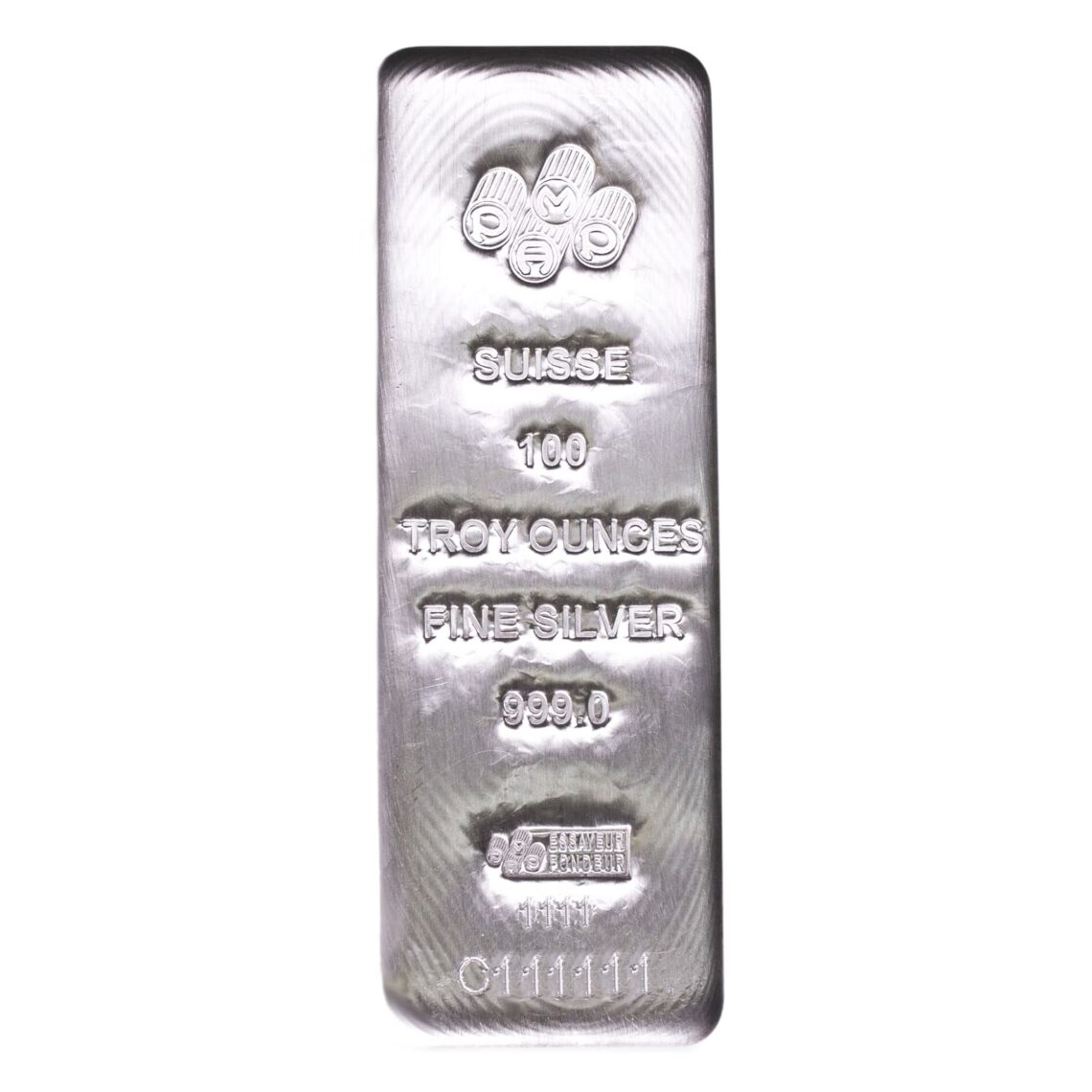 100 Ounce Silver Pamp Bar – Ausecure